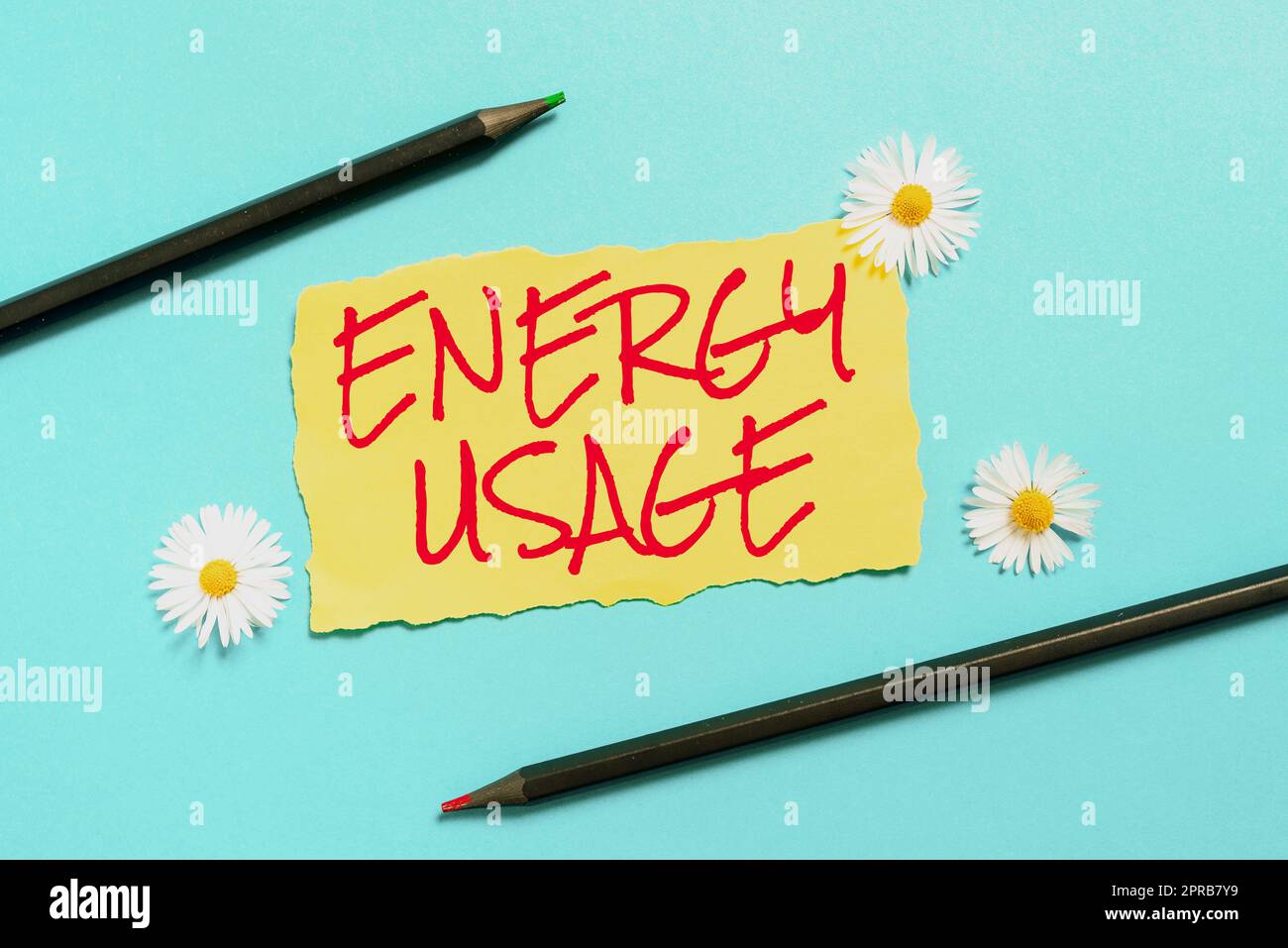 Sign displaying Energy Usage. Concept meaning Amount of energy consumed ...