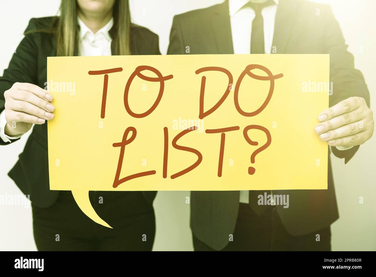 Text sign showing To Do List Question. Word Written on Series of task ...