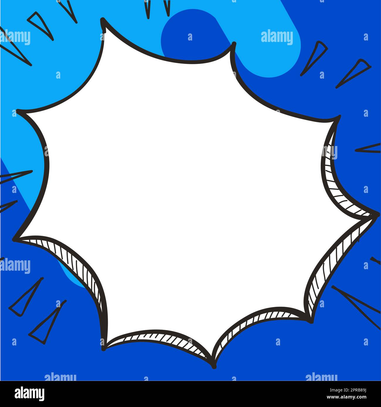 Comics Design Frames. Beautiful Photo Frame Set With Boom Bubbles For ...