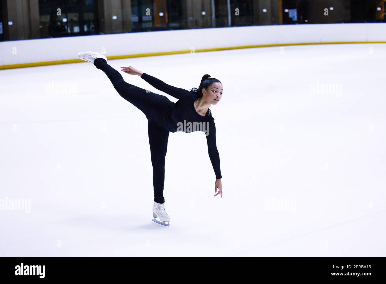 Some reach for the stars, others glide across them. a young woman ...