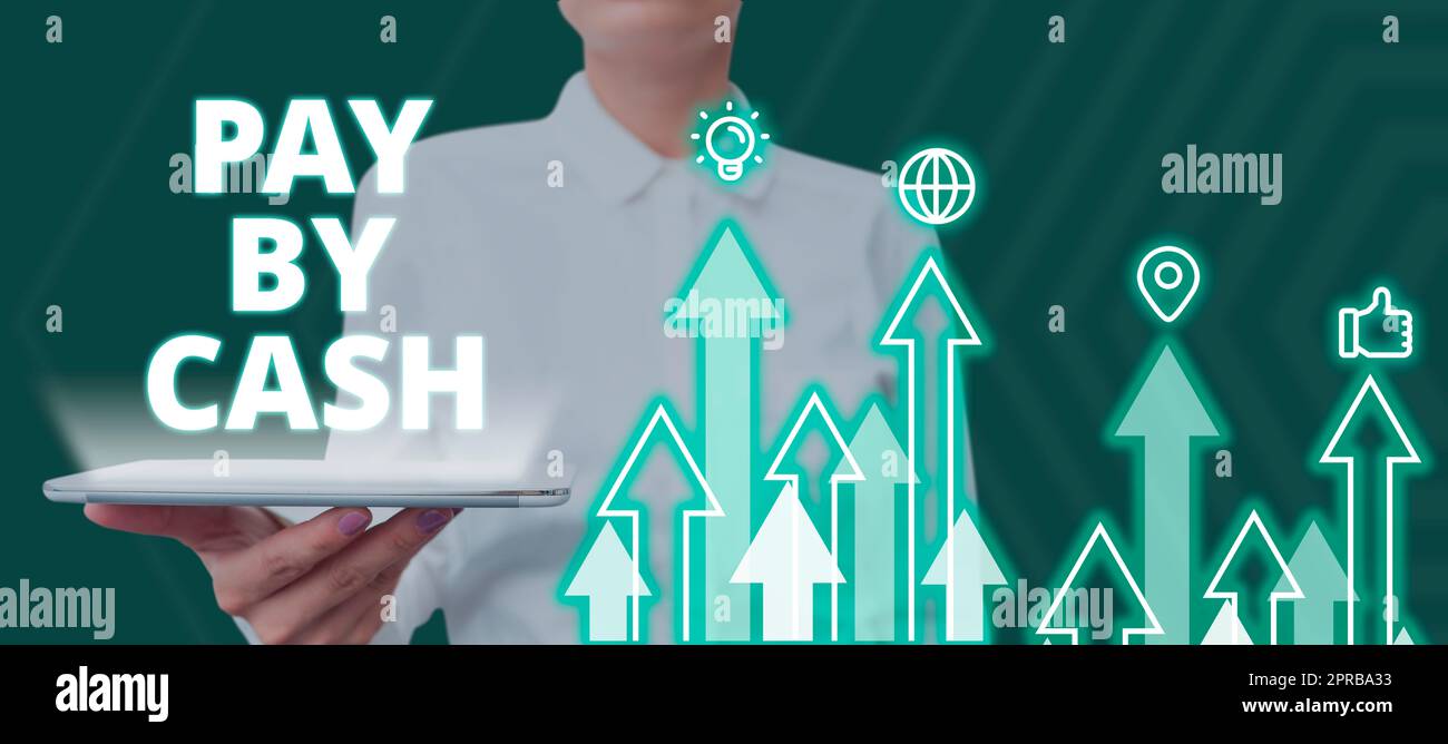 Writing displaying text Pay By Cash. Internet Concept Customer paying ... Writing displaying text Pay By Cash. Internet Concept Customer paying ...