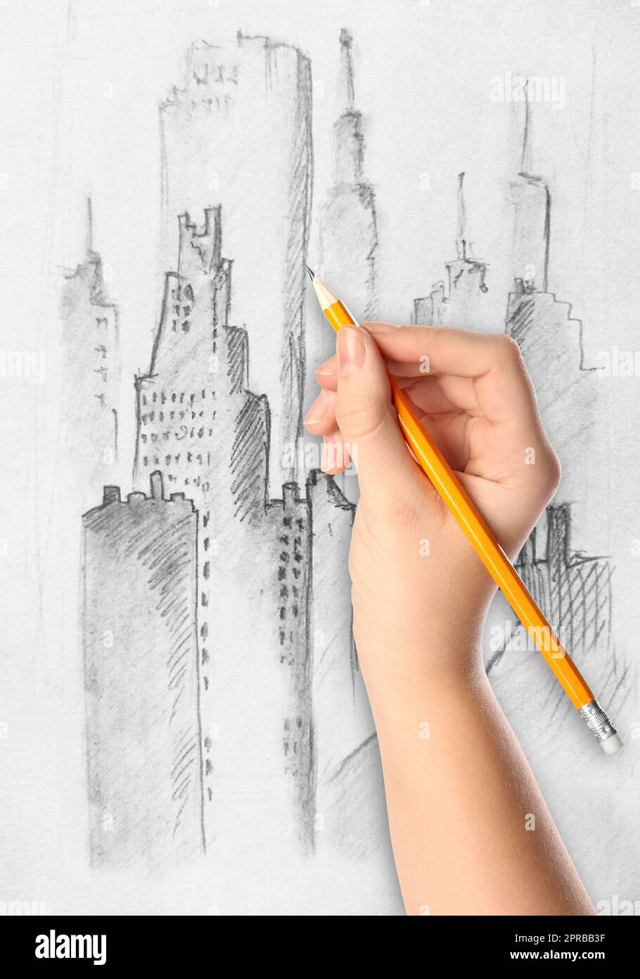 Pencil Drawings Of Cityscapes