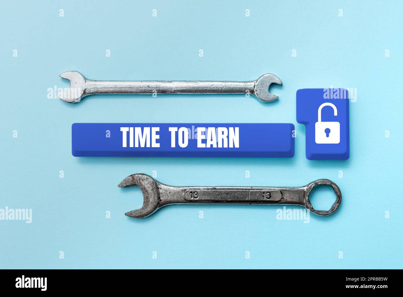 Conceptual display Time To Earn. Business concept After a high effort ...