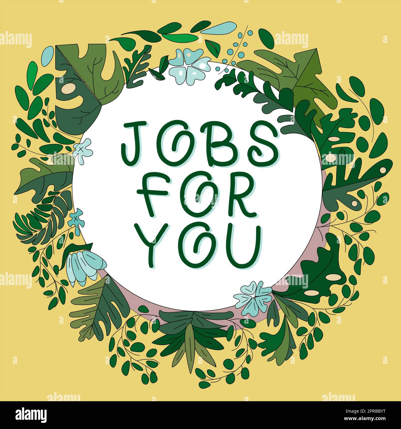 Conceptual display Jobs For You. Business showcase List of available ...