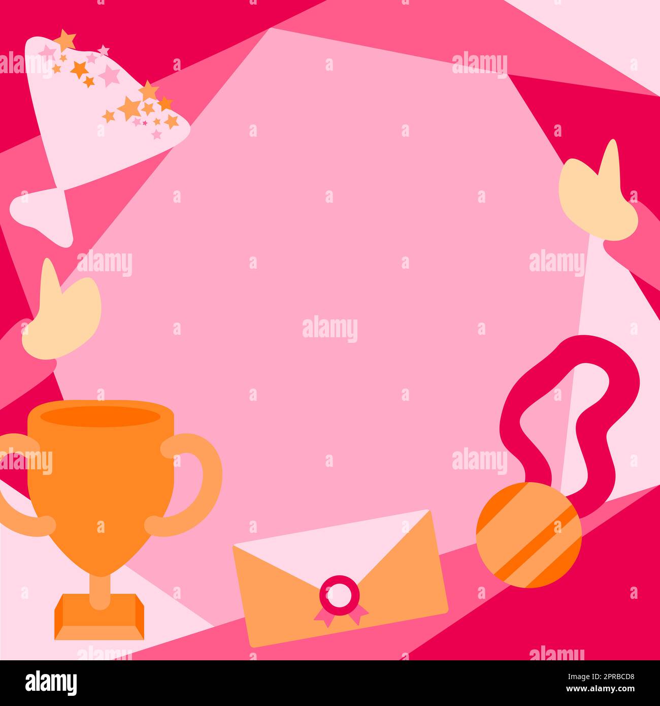 People Congratulating Success Presenting Earned Trophy Medals ...