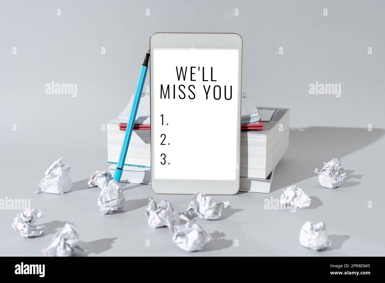 Goodbye text phone hi-res stock photography and images - Alamy