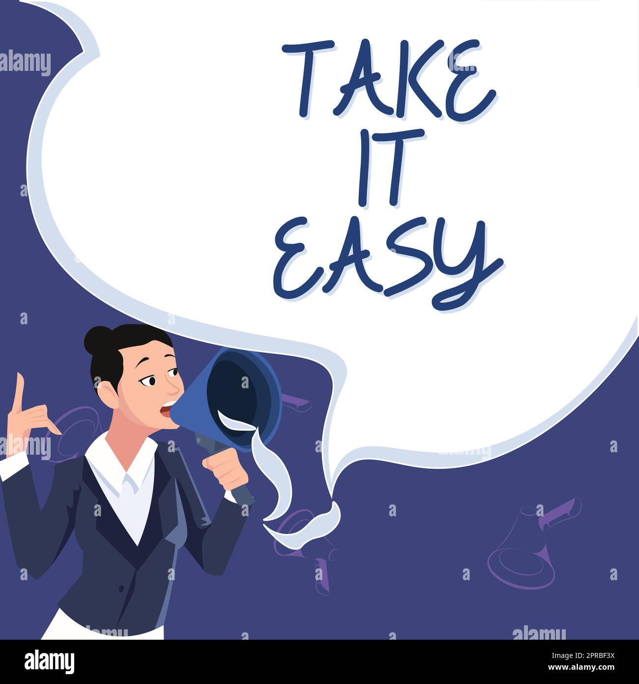 Text sign showing Take It Easy. Concept meaning Be relaxed do not worry ...