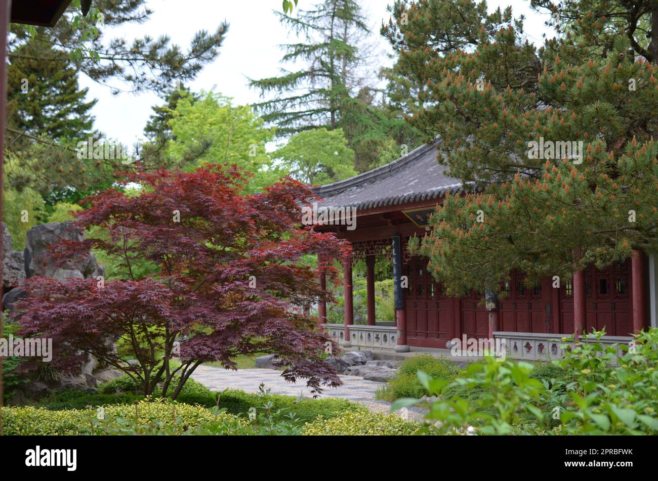 HAREN, NETHERLANDS - MAY 23, 2022: Beautiful view of oriental building ...