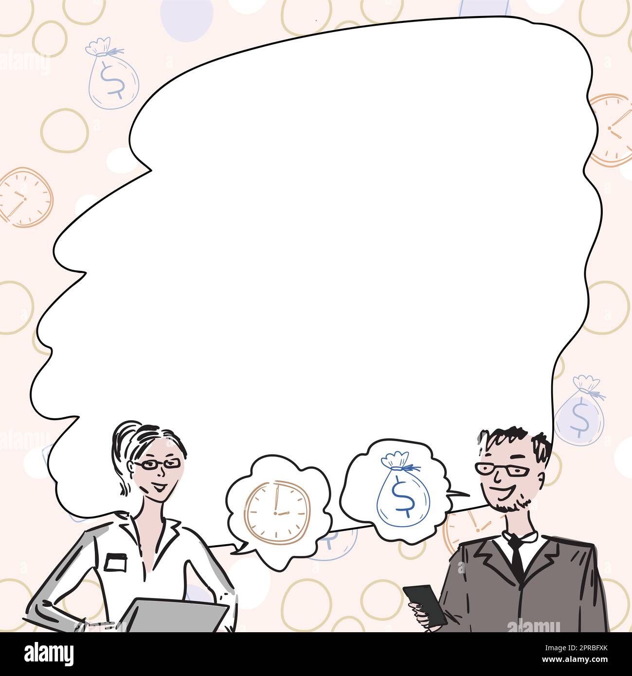 Team Members Looking At Whiteboard Brainstorming Conversation New ...