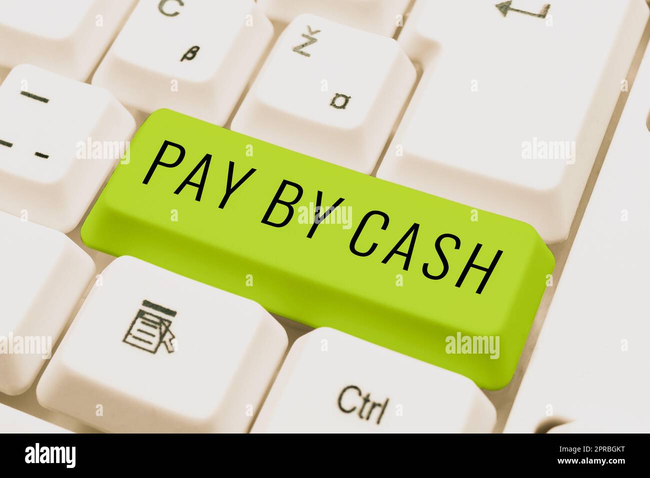 Handwriting text Pay By Cash. Internet Concept Customer paying with ...