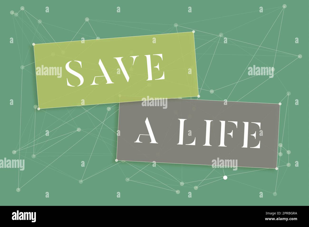 Text sign showing Save A Life. Business concept Help assistance saving ...