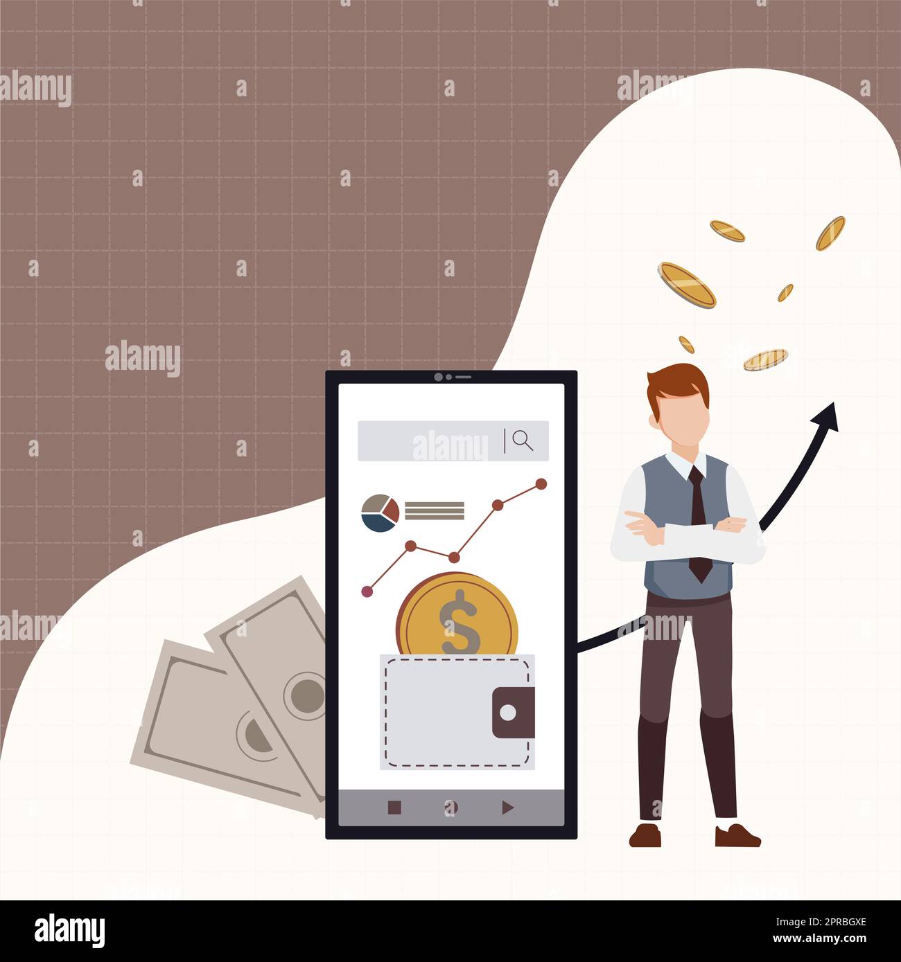 Important Message Presented On Presentation Board With Charts And ...