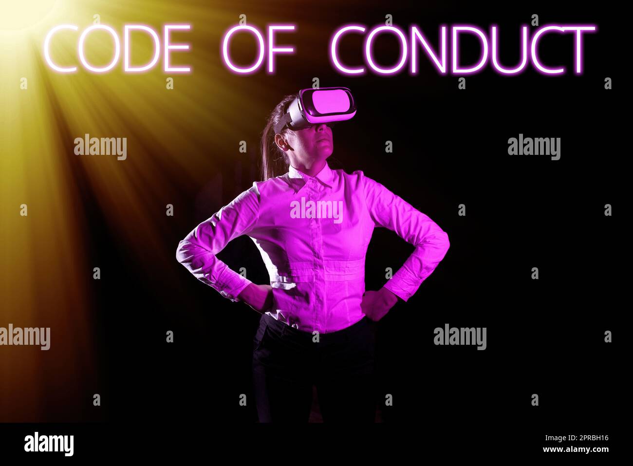 Conceptual display Code Of Conduct. Business approach Ethics rules ...