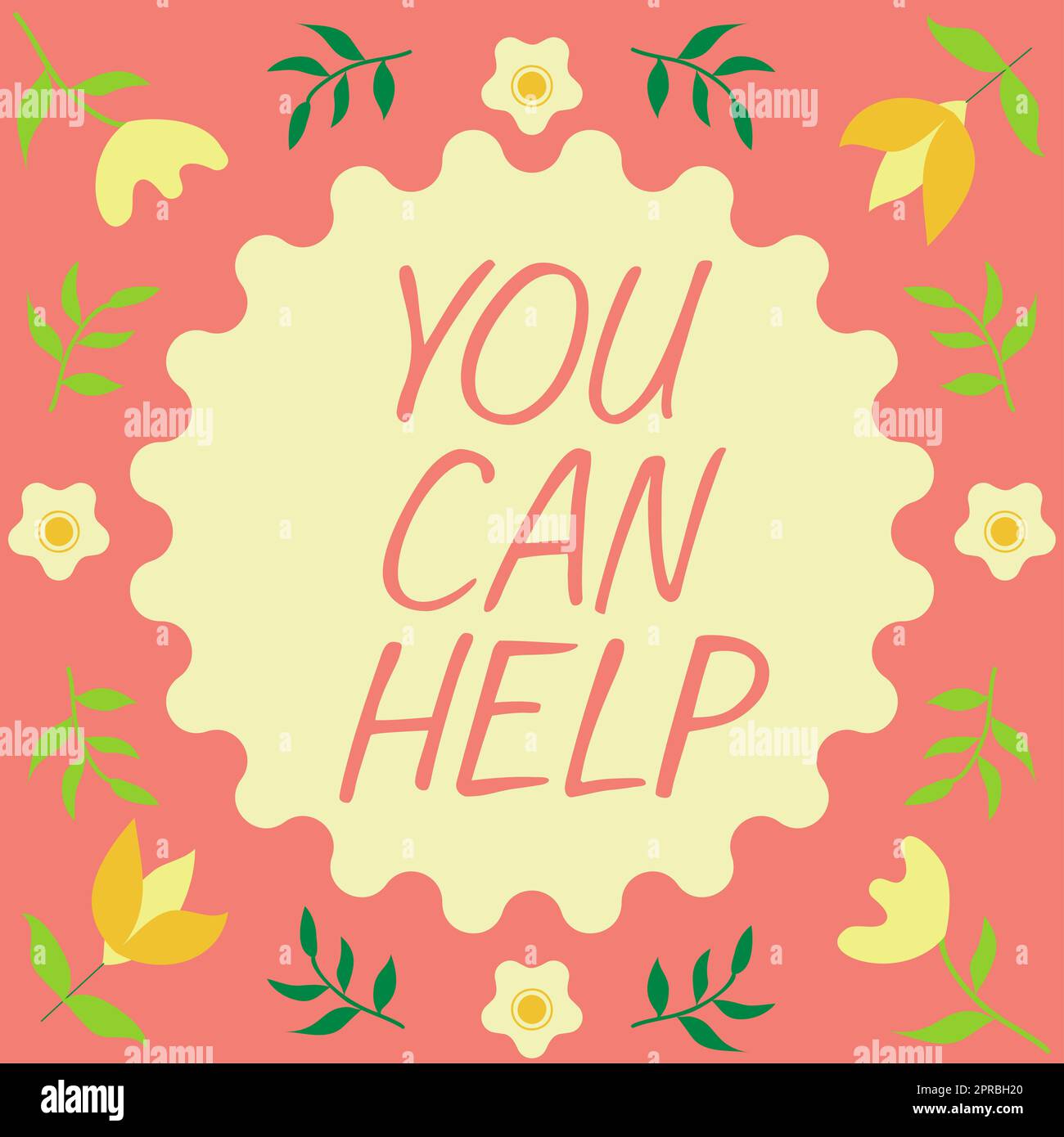 Text caption presenting You Can Help. Business showcase Be a volunteer ...