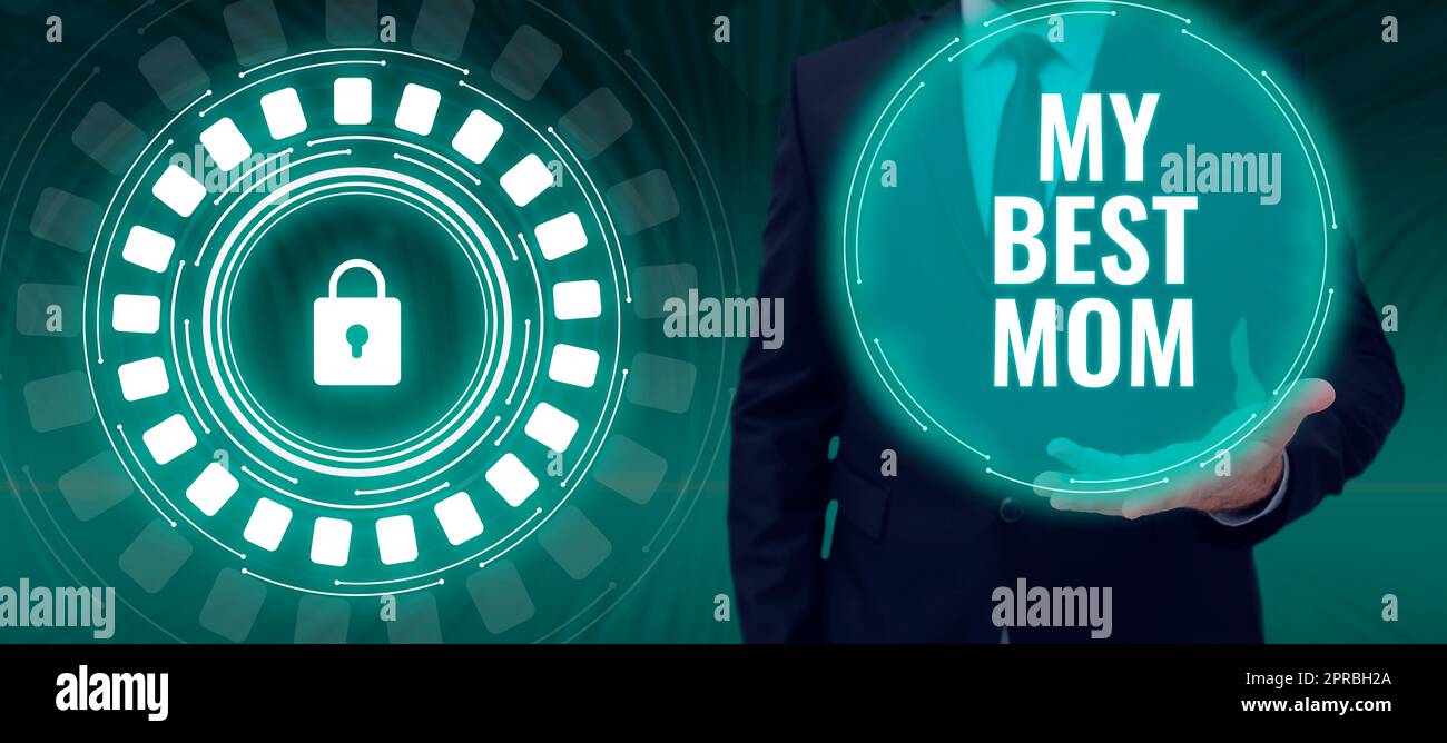 Handwriting text My Best Mom. Word for Admire have affection good ...