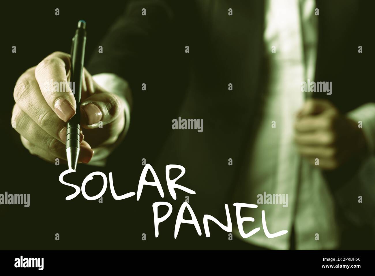 Handwriting text Solar Panel. Business showcase designed to absorb suns ...