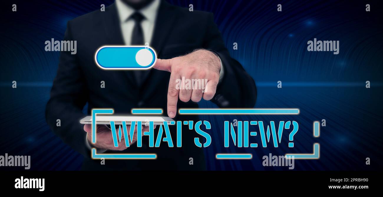 Writing displaying text What S Is New Question. Word for Asking about ...