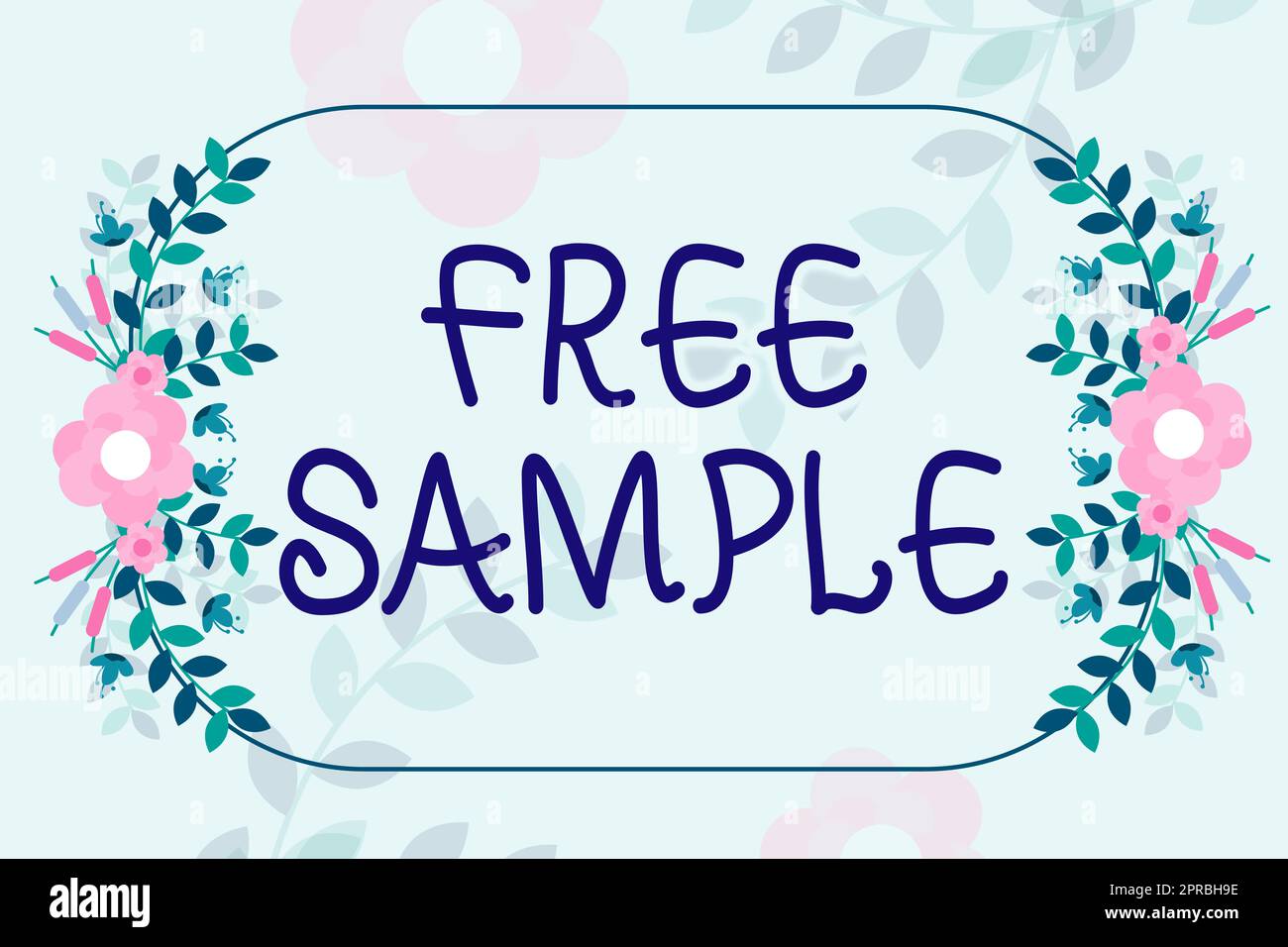 Conceptual display Free Sample. Business approach portion of products ...