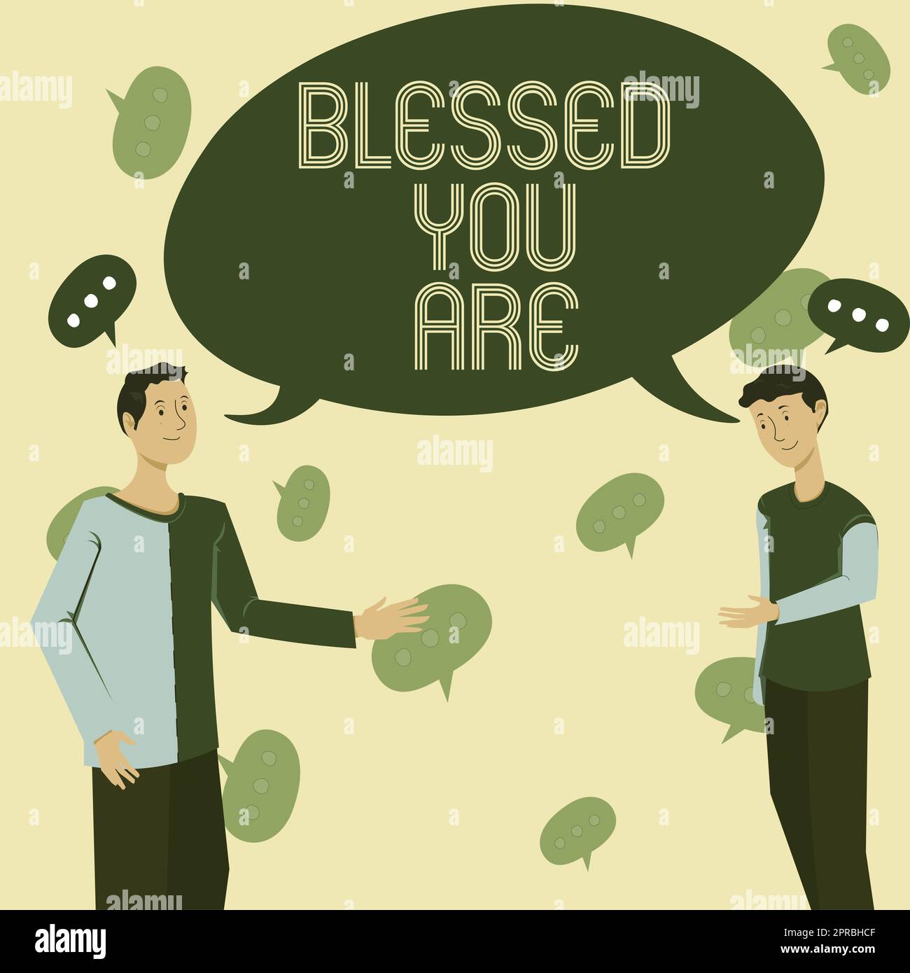 Writing displaying text Blessed You Are. Business overview Spiritual ...