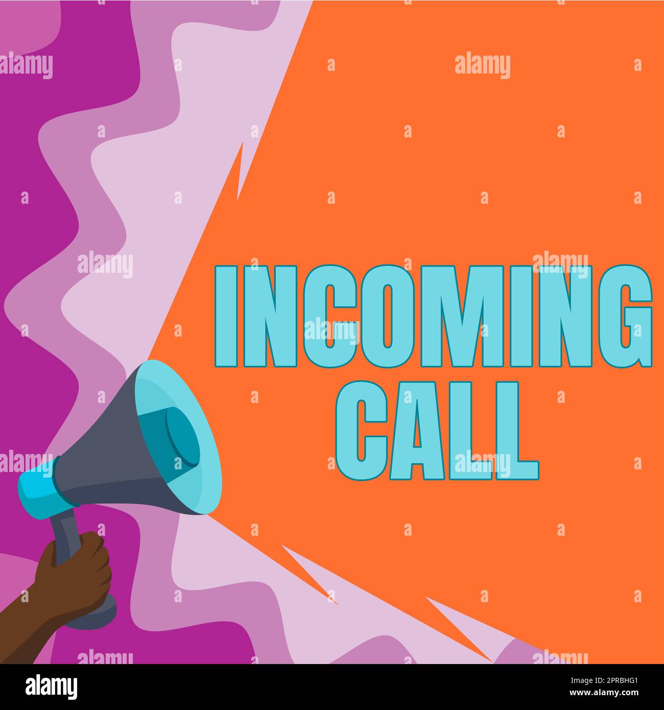 Inspiration showing sign Incoming Call. Conceptual photo Inbound ...