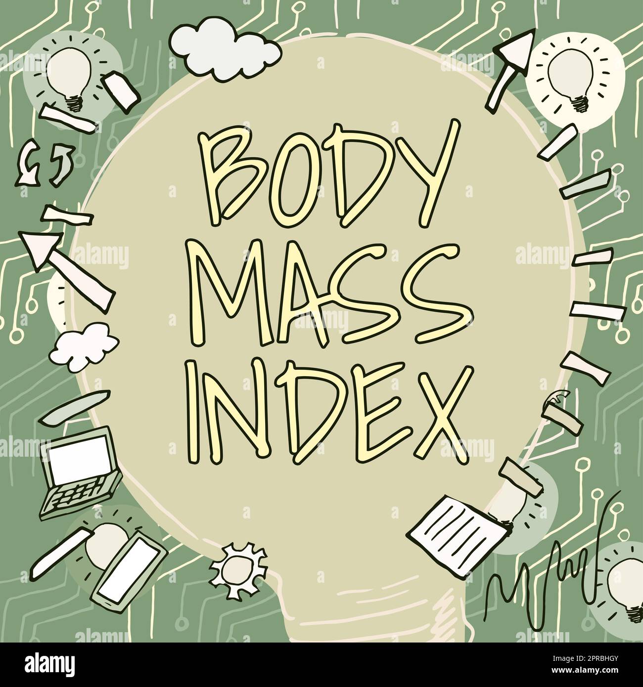 Writing displaying text Body Mass Index. Business approach Value ...