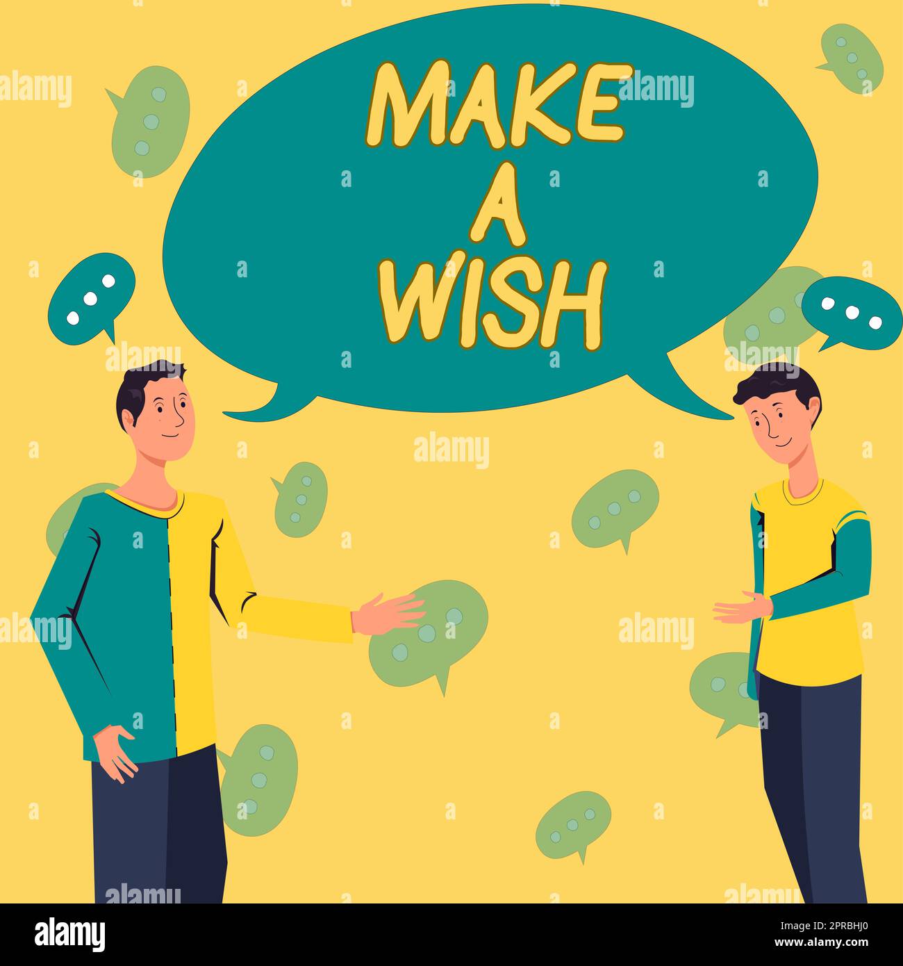 Hand writing sign Make A Wish. Word Written on To have dreams desires ...