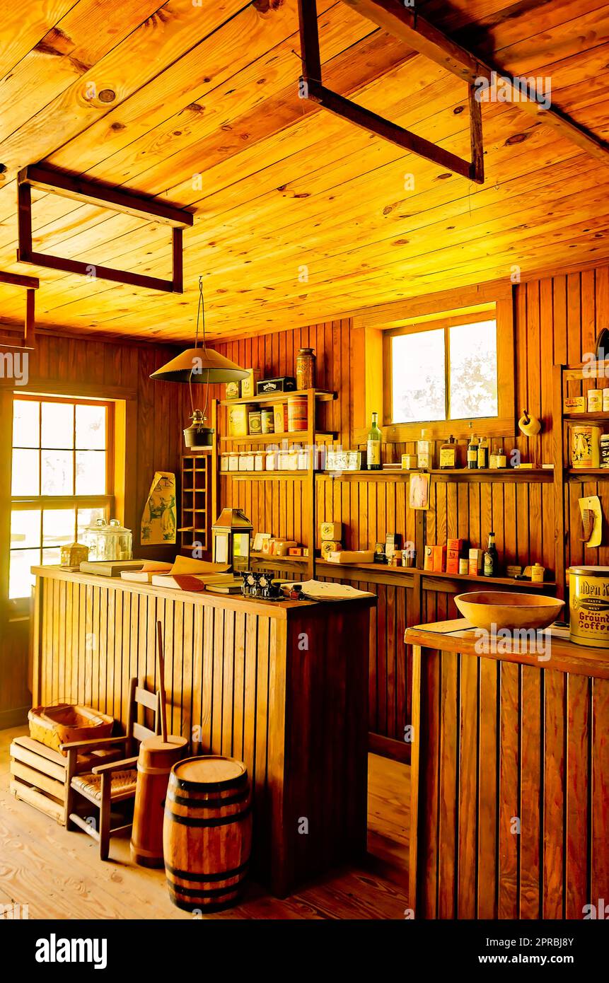 Vintage general store interior hi-res stock photography and images - Alamy