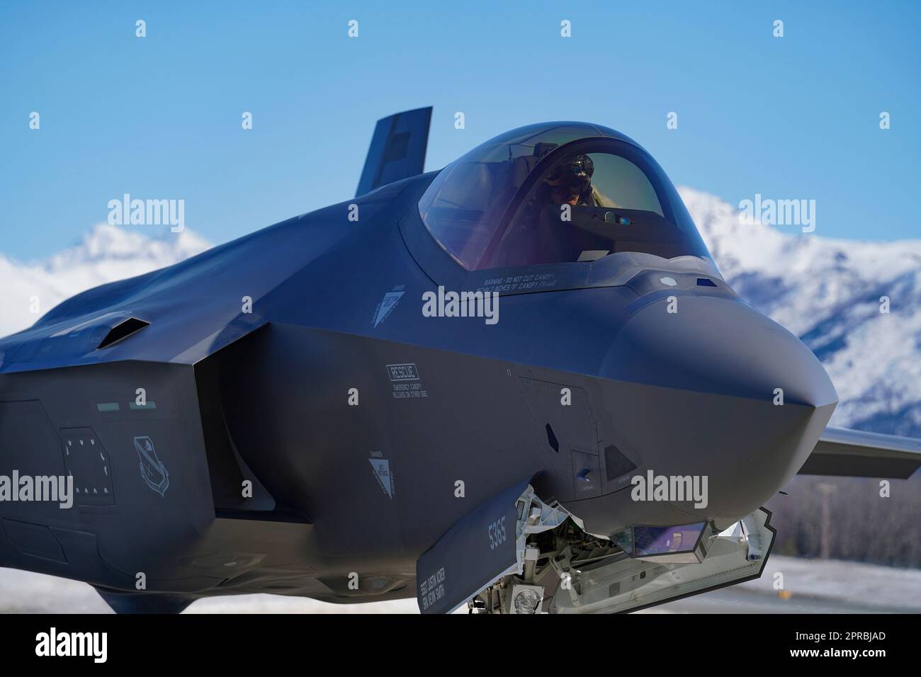 U.S. Air Force Capt. Grant Schwartz, an F-35A Lightning II pilot ...