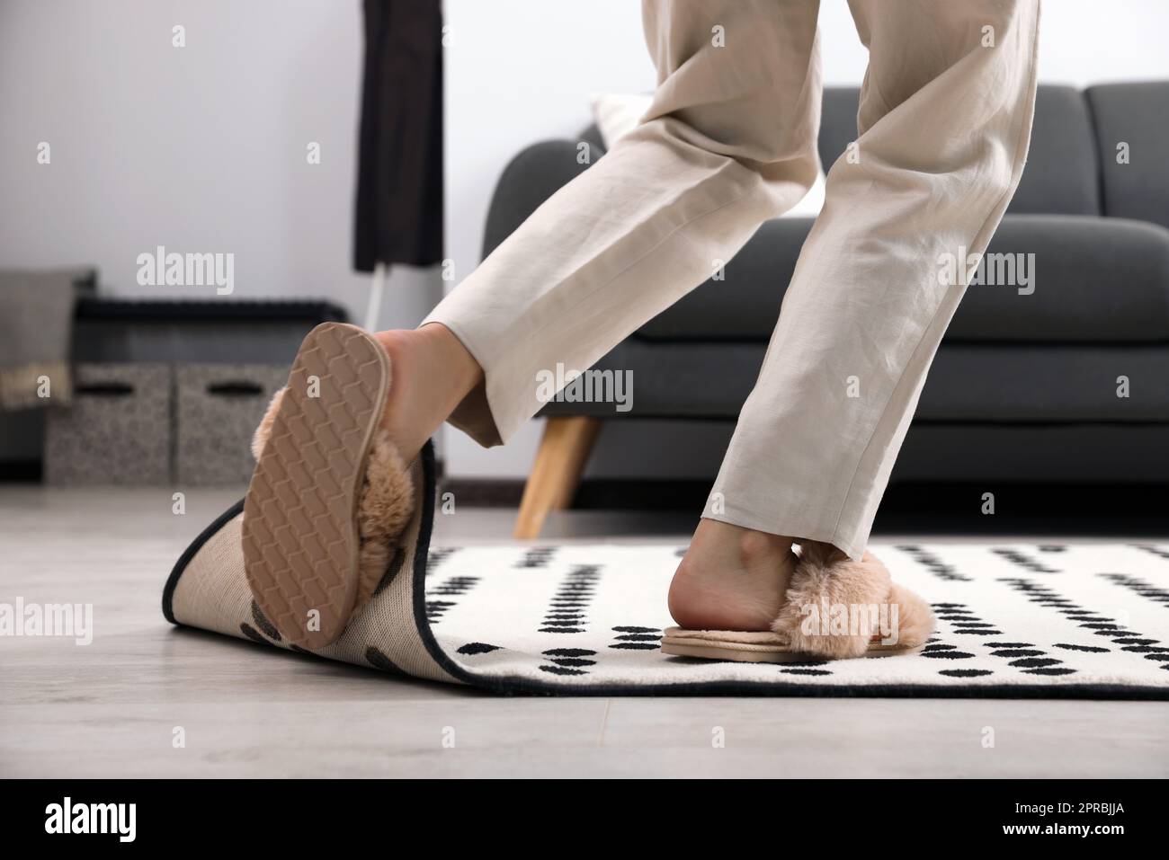 Tripping rug hi-res stock photography and images - Alamy