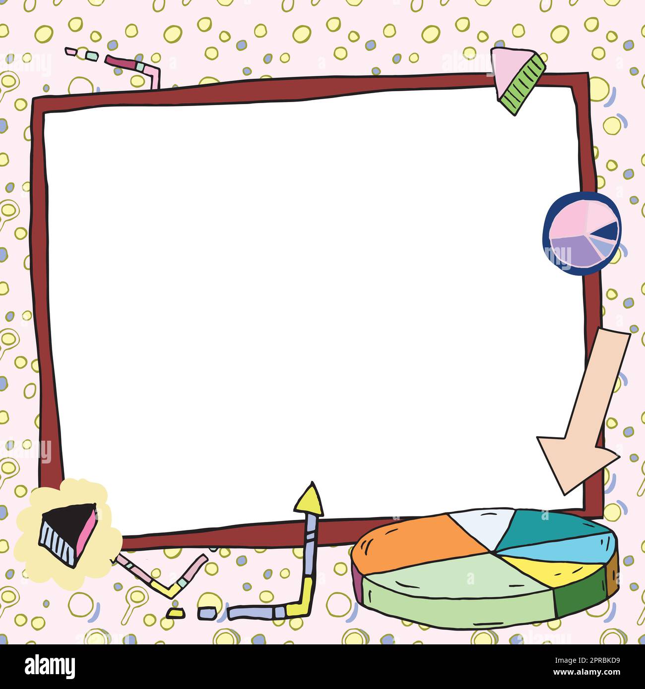 Important Message Presented On Presentation Board With Charts And ...