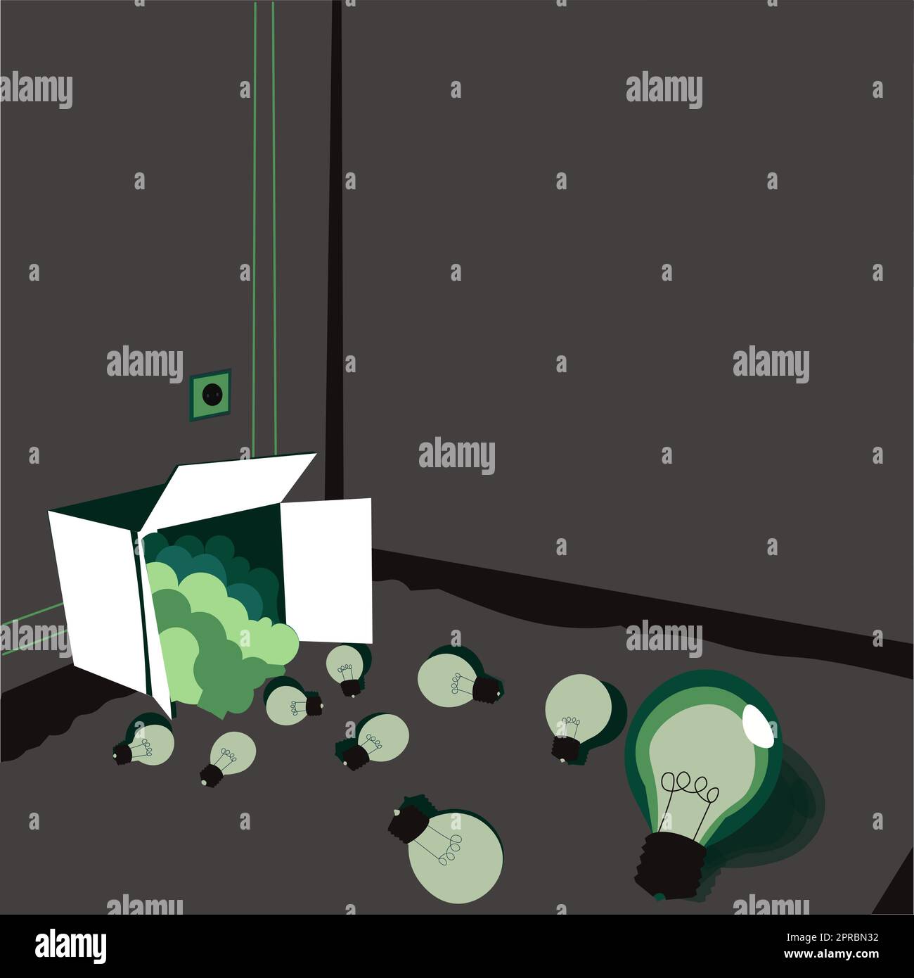 No room to spare Stock Vector Images - Alamy