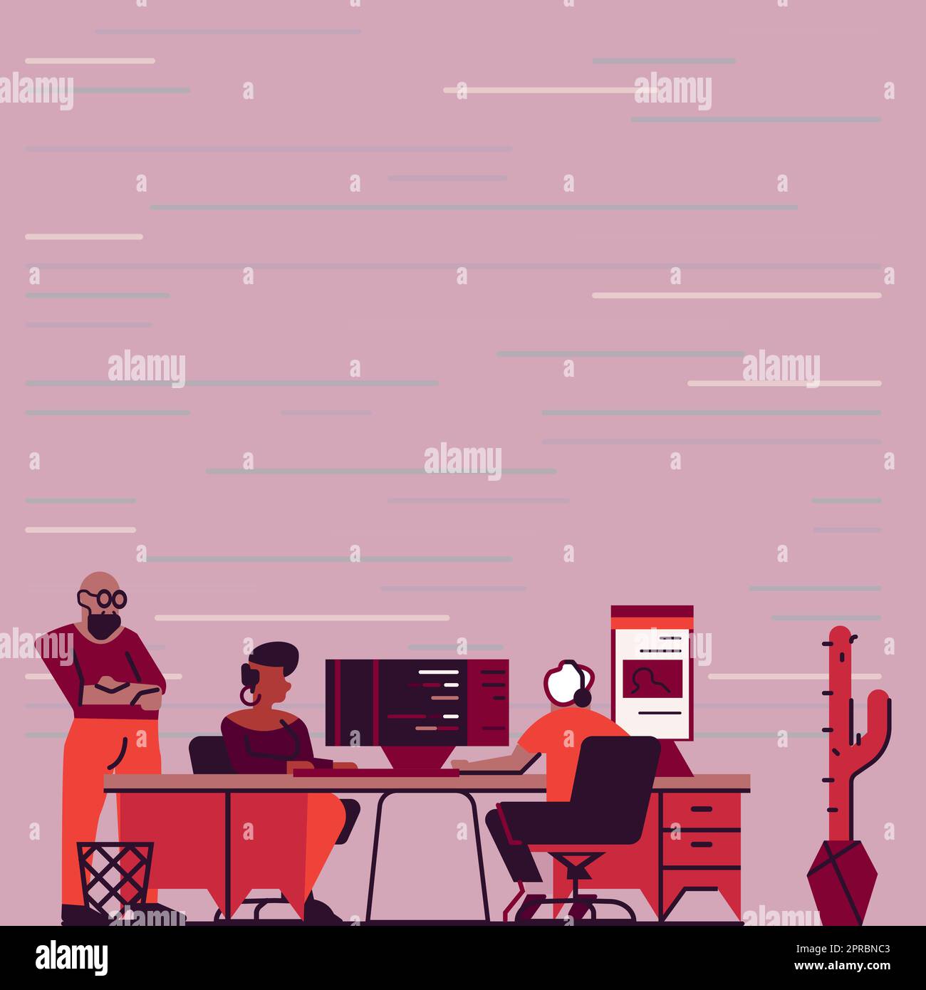 Classroom technology discussion Stock Vector Images - Alamy