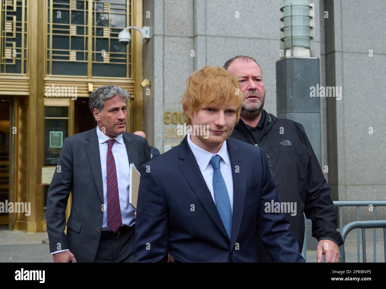 New York, New York, USA. 25th Apr, 2023. British music artist, Ed ...