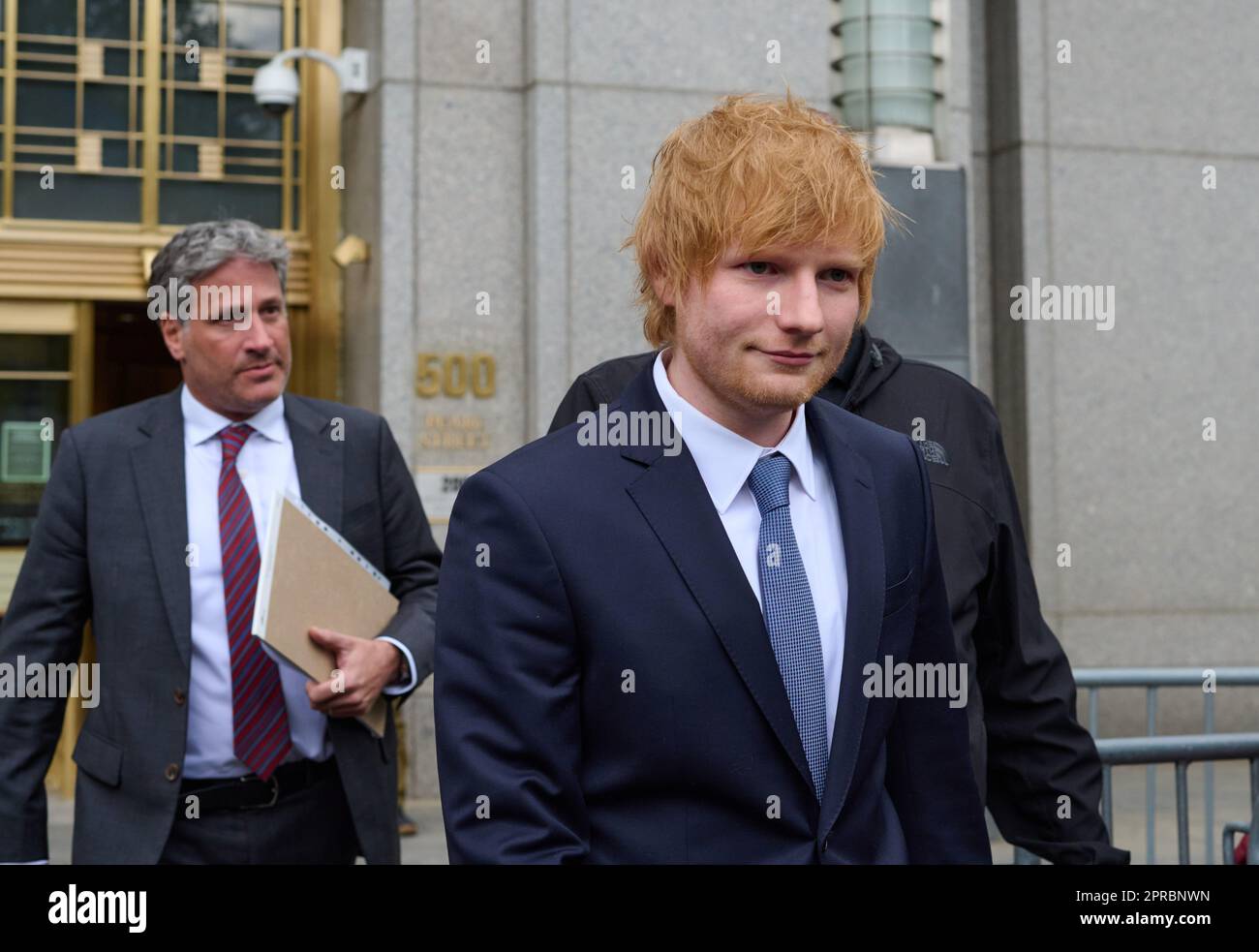New York, New York, USA. 25th Apr, 2023. British music artist, Ed ...