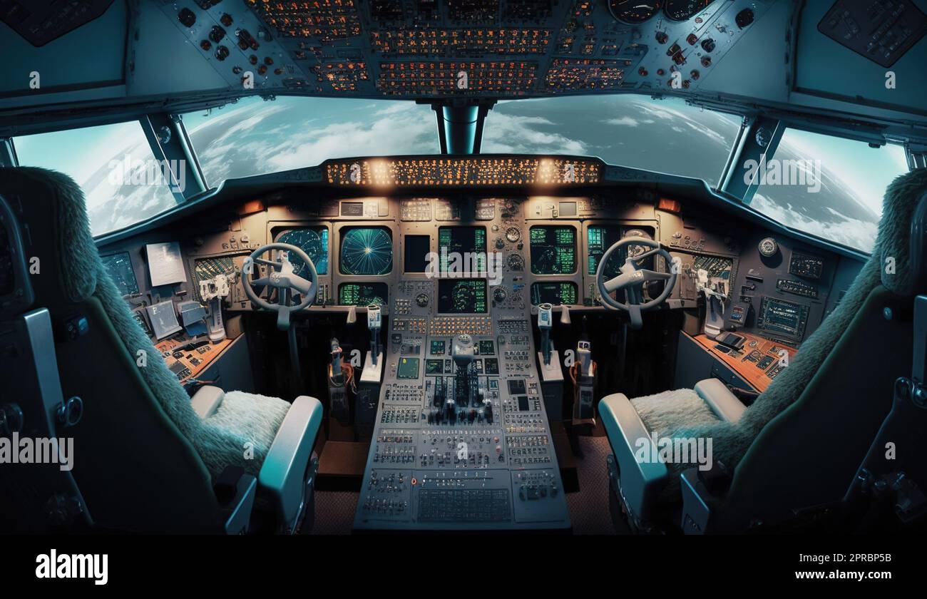 Autopilot plane hi-res stock photography and images - Alamy