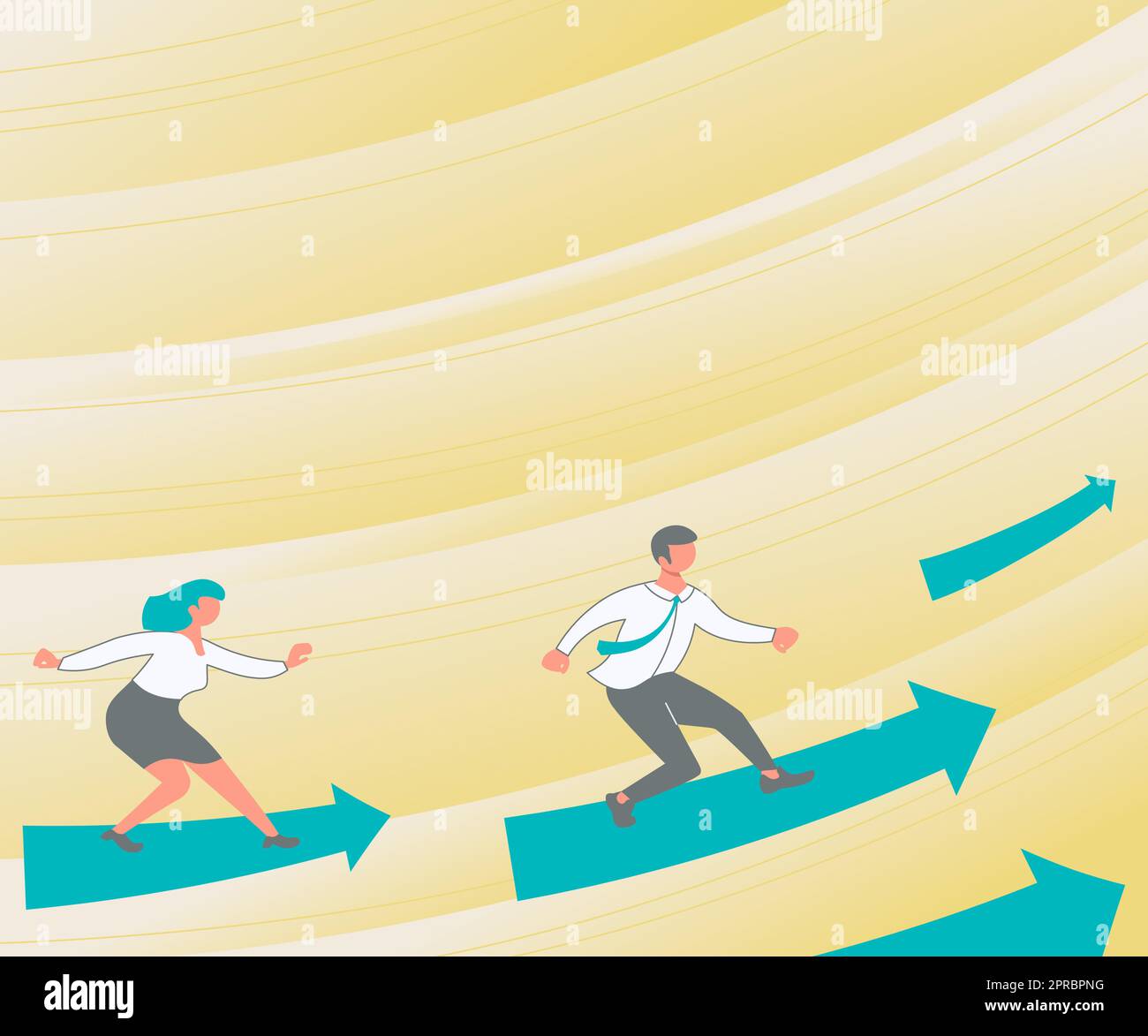 Arrows Guiding Two Collaborating Colleagues Towards Better Financial ...