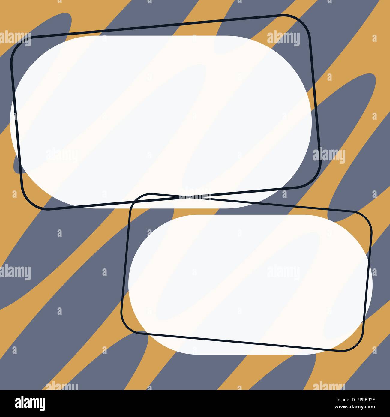 Comic Blank Speech Bubble With Copy Space Over Circular Color ...