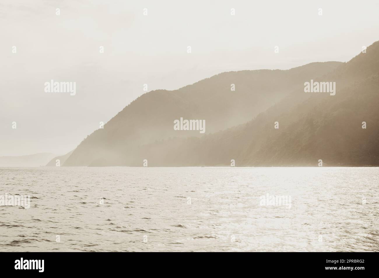 Fjord landscape. Milford Sound in New Zealand. Travel Stock Photo - Alamy