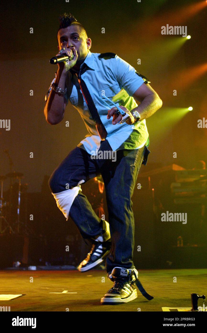 Sean Paul performing live in concert at SupaFest 2010 held at the Acer ...