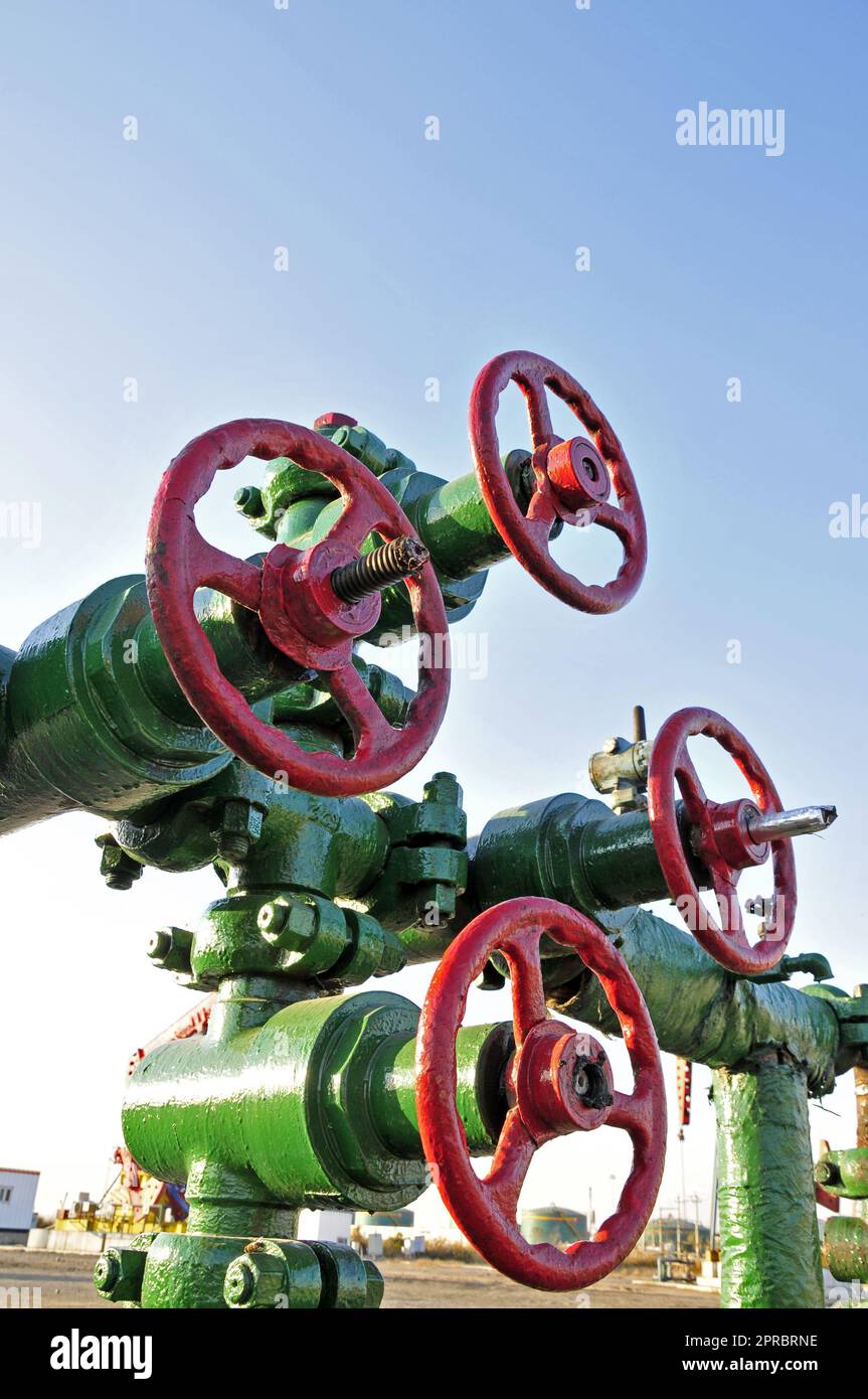 Pipes and valves Stock Photo - Alamy