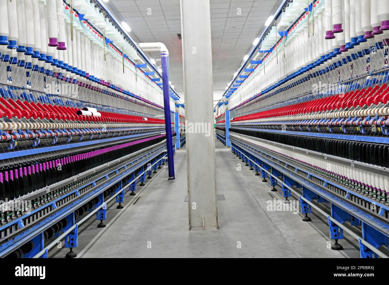 In a rotating machinery and equipment production company Stock Photo ...