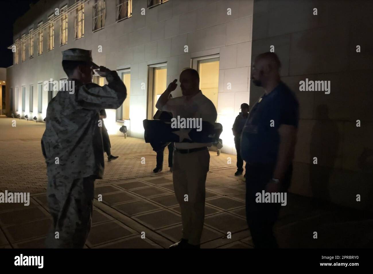 Marine corps embassy security guard hi-res stock photography and images ...