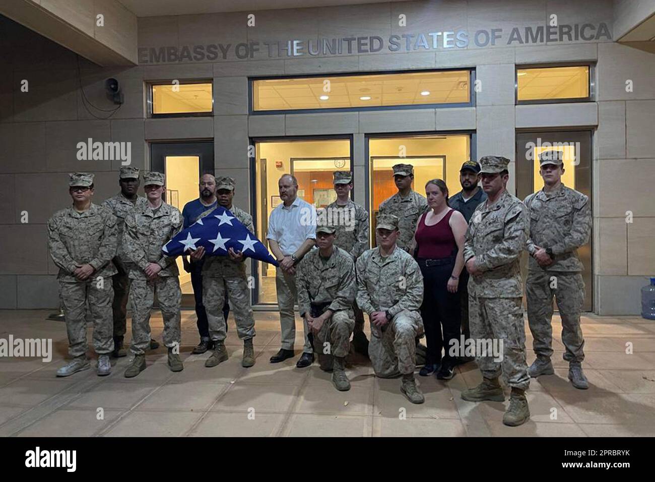 Marine corps embassy security guard hi-res stock photography and images ...