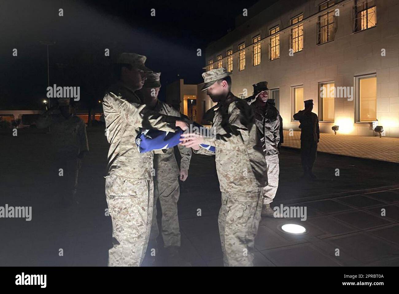 Marine corps embassy security guard hi-res stock photography and images ...