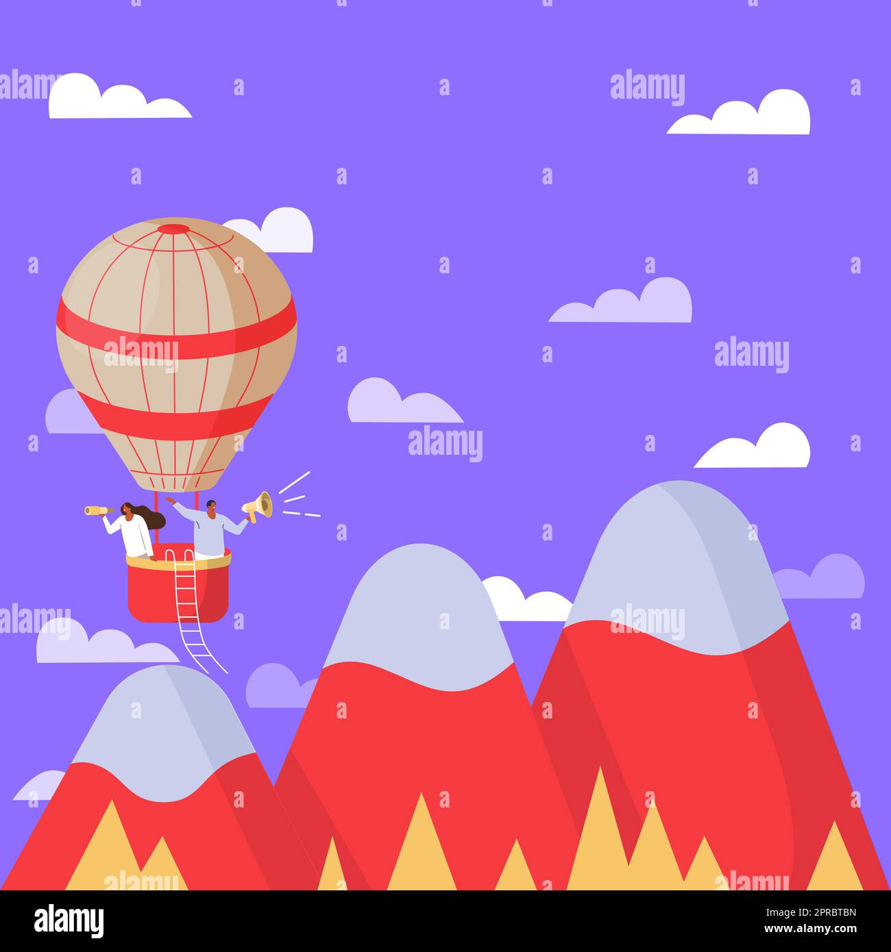 Mountain chat Stock Vector Images - Alamy