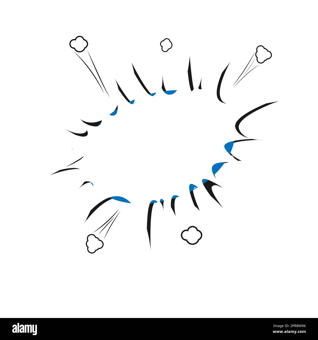 Comics Design Frames. Beautiful Photo Frame Set With Boom Bubbles For ...