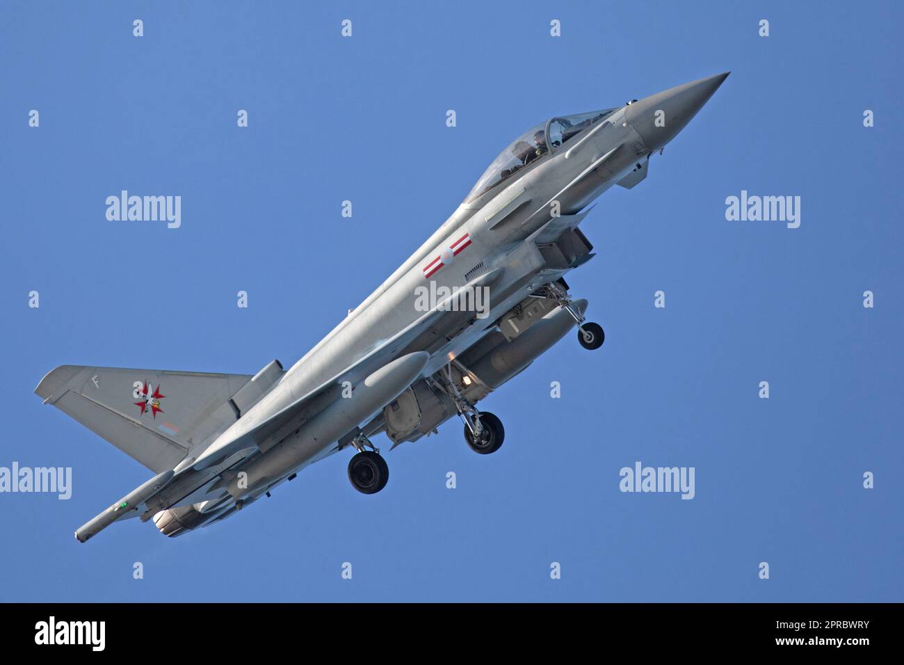 A Eurofighter Typhoon FGR.4 of The British Royal Air Force, serial ...