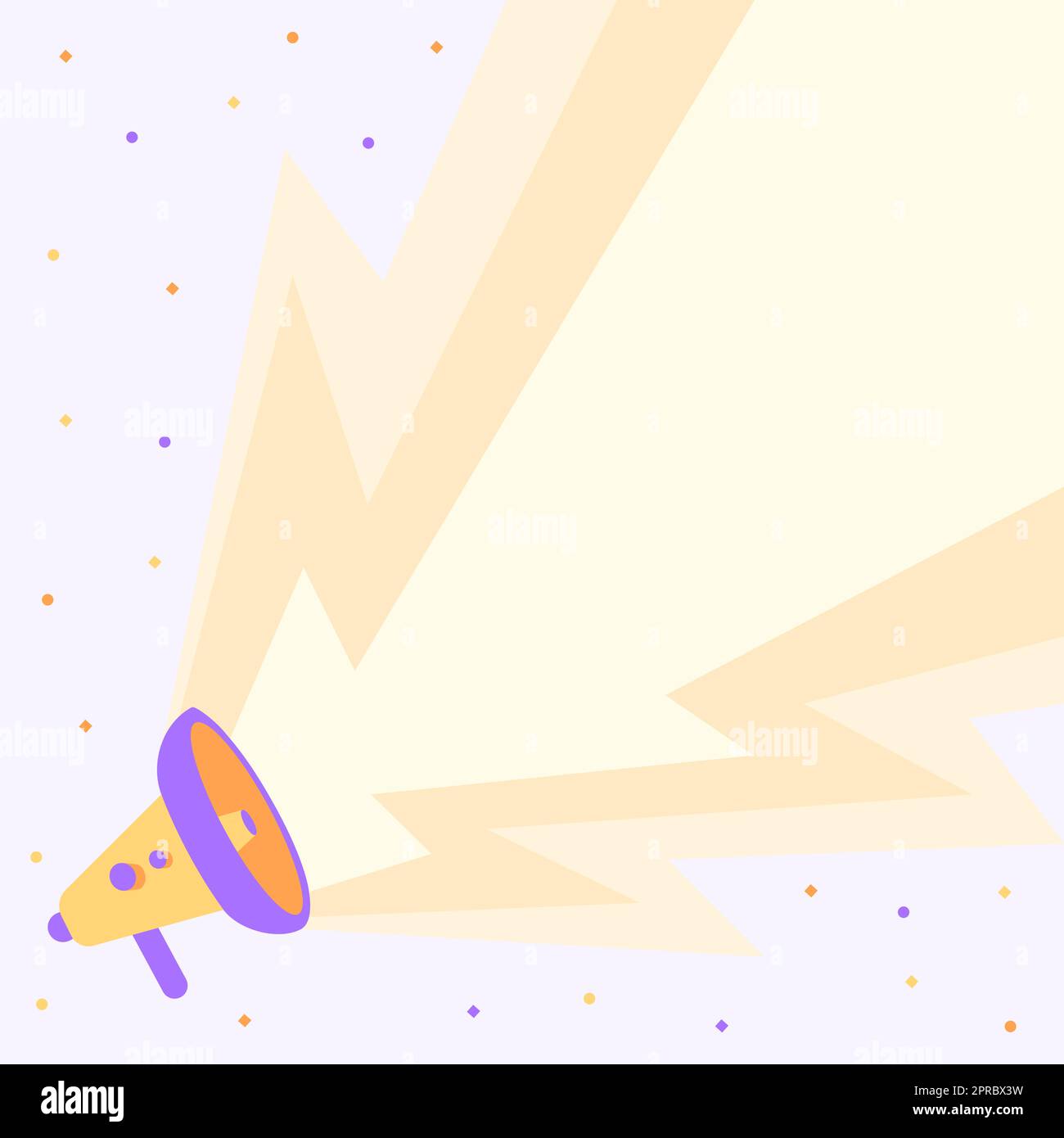 Megaphone Drawing Producing Large Lightning Electricity Making Newannouncement. Bullhorn Drawing ...