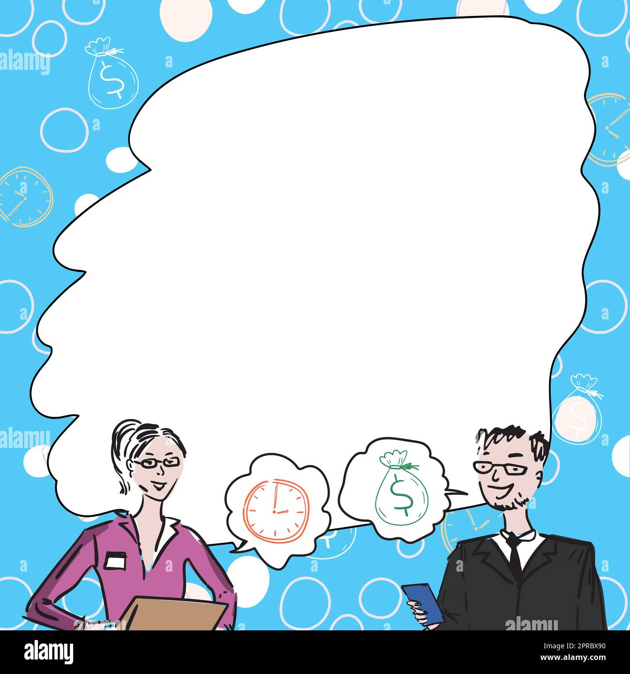 Team Members Looking At Whiteboard Brainstorming Conversation New ...