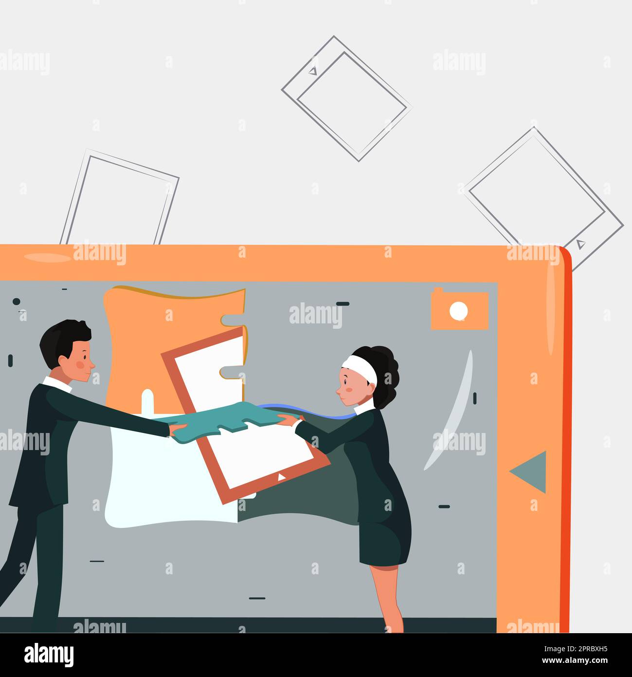 Colleagues Building New Project Plans Presenting Latest Ideas Defining ...